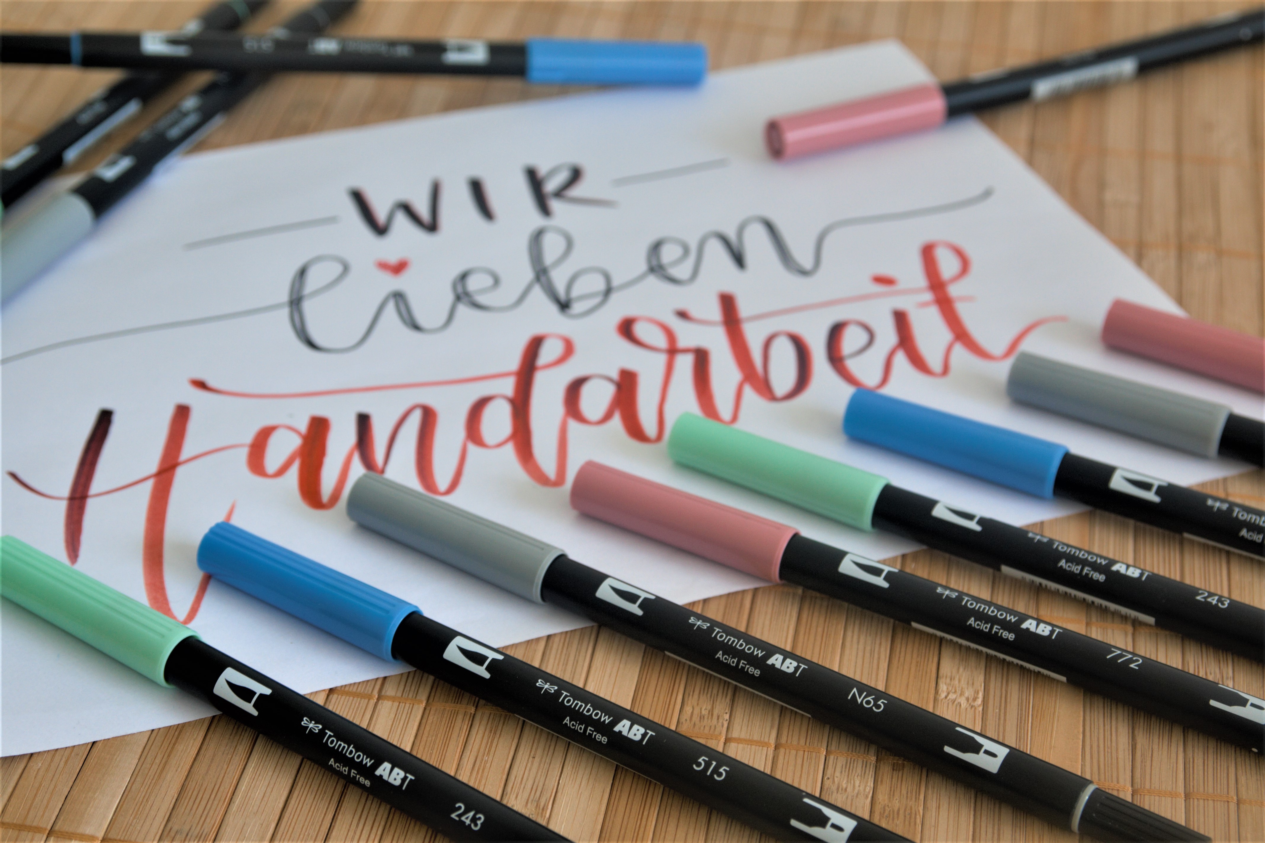Tombow: Handlettering leicht gemacht - DIY-Family
