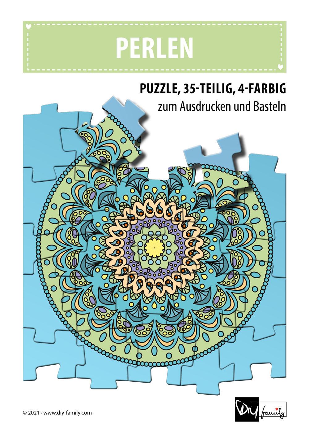 Perlen – Puzzle - DIY-Family