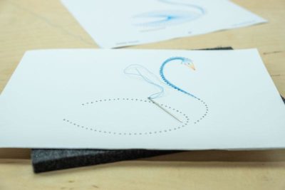 Fadengrafik: Die zauberhafte Welt moderner Stickkunst - DIY-Family