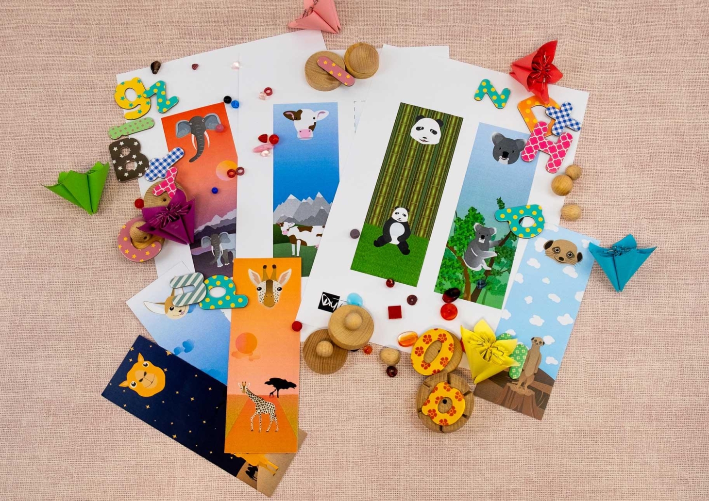 DIY-Lesezeichen mit Tiermotiven: Bastelspaß und Lernfaktor vereint 力 ...