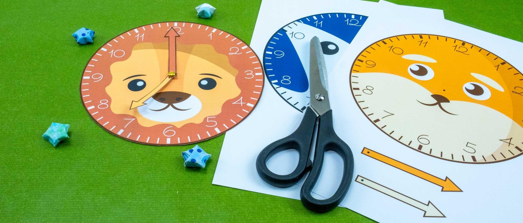 DIY-Uhren mit Tiermotiven: Spielerisch die Uhr lernen! 女 ️ - DIY-Family